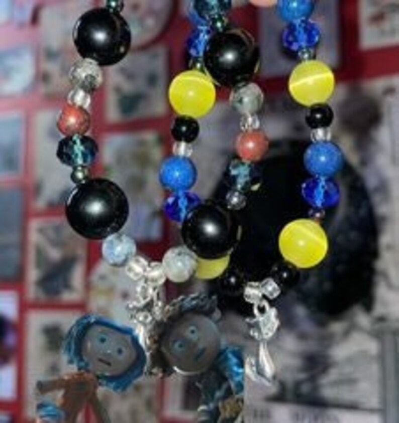 Coraline and Wybie Inspired Matching Bracelet Set - Etsy