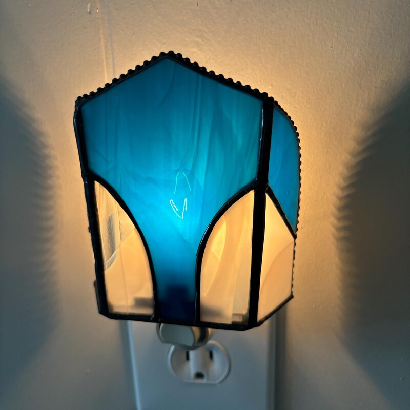 Glass Night Light - Etsy