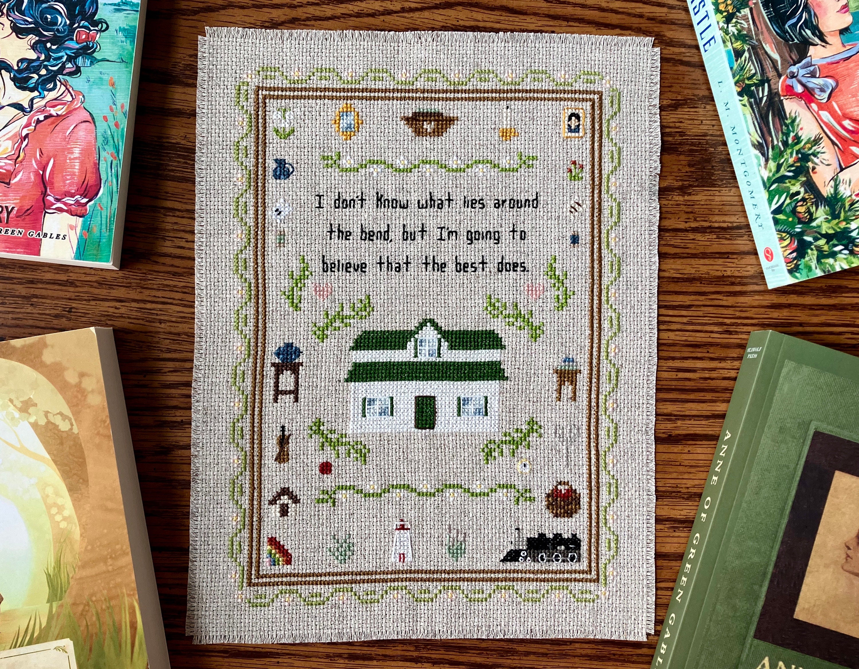 Anne of Green Gables Cross Stitch Pattern Anne of Green Gables Sampler ...
