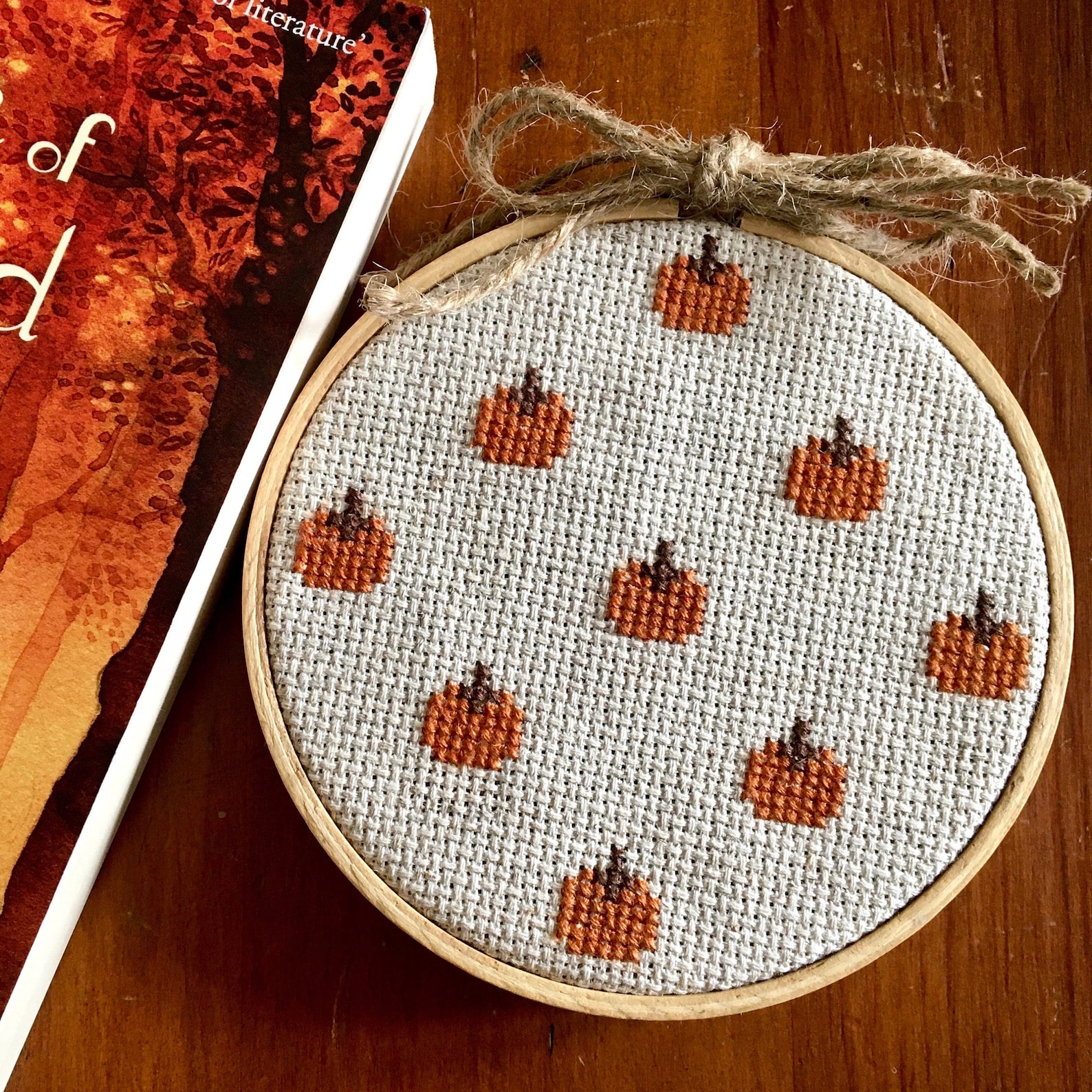 Small Pumpkin Cross Stitch Simple Fall Cross Stitch Pattern Pumpkin ...