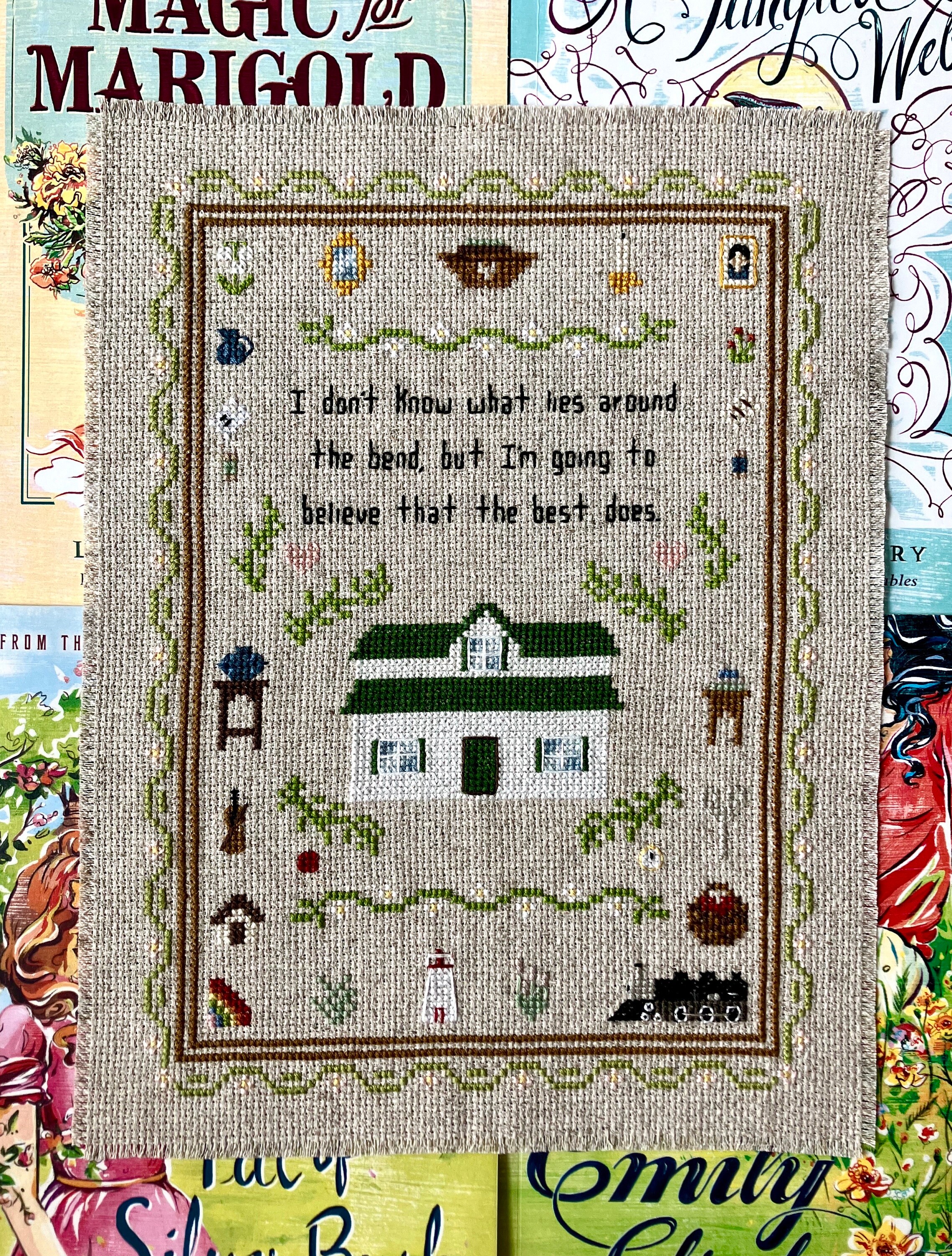 Anne of Green Gables Cross Stitch Pattern Anne of Green Gables Sampler ...