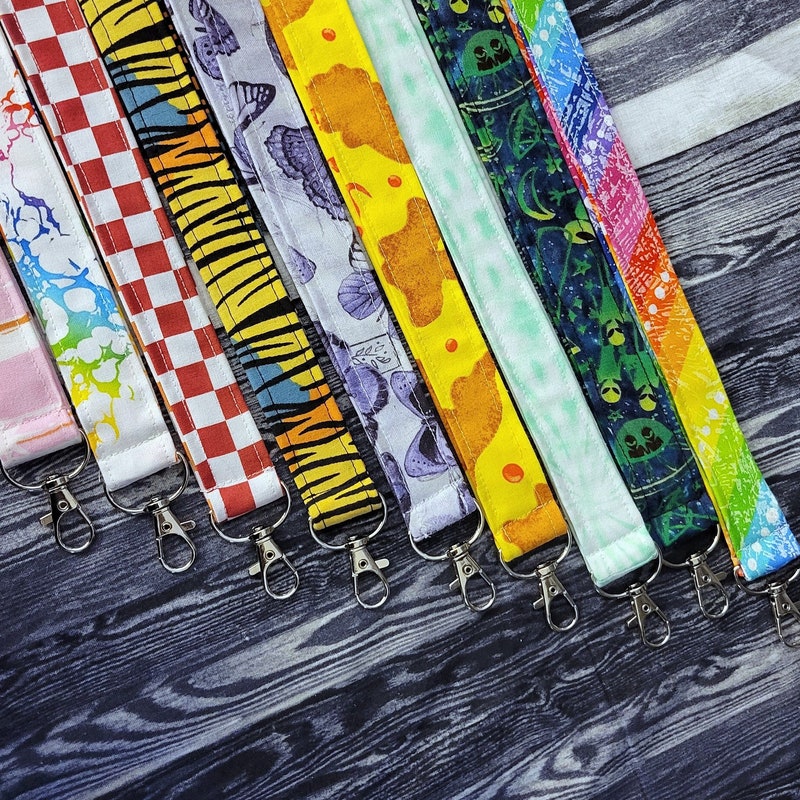Fabric Lanyard - Etsy