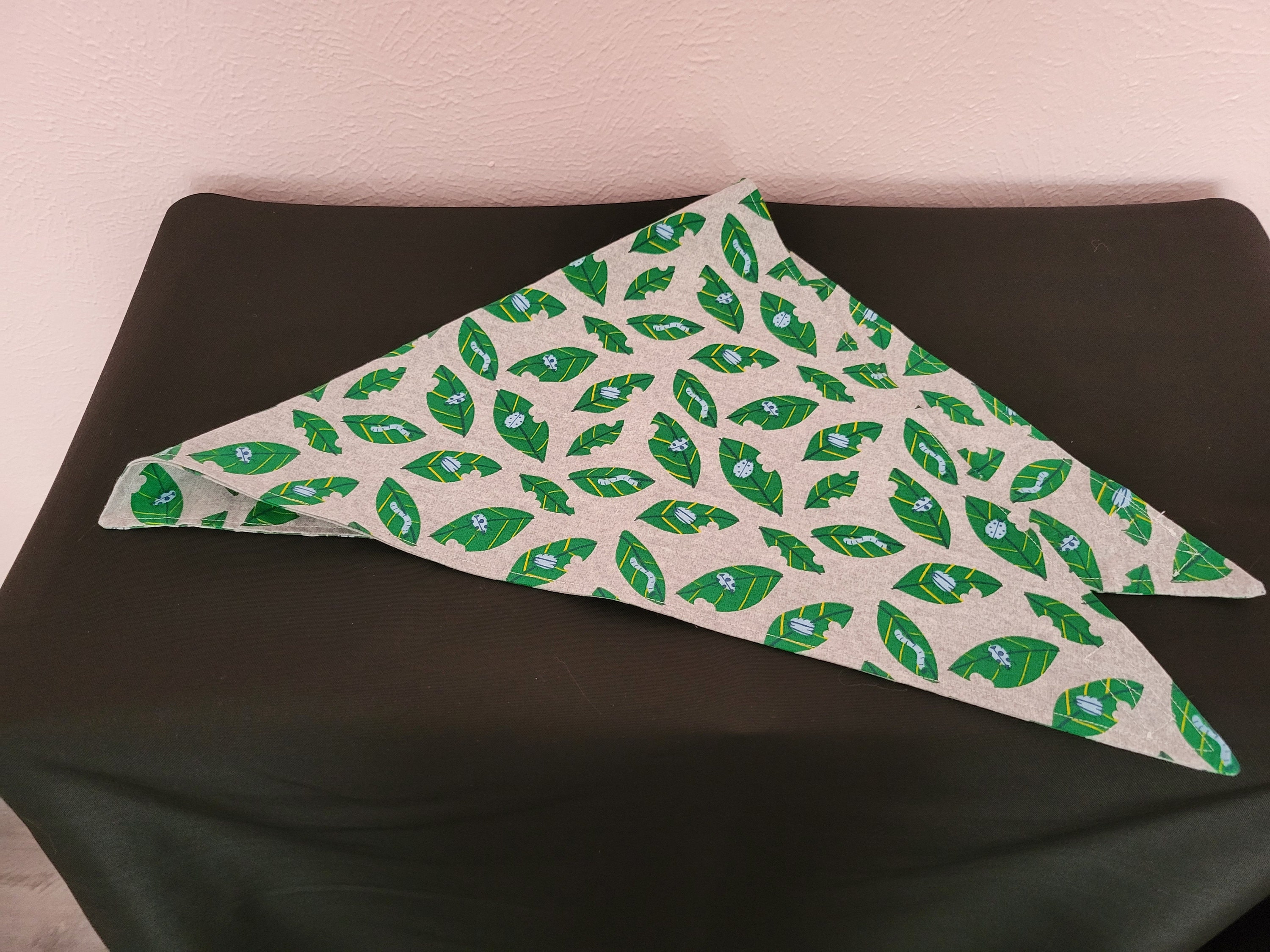 Fursuit Bandana - Gray Bugs and Leaves - Etsy