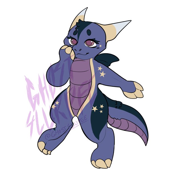 Anthro Dragon - Etsy