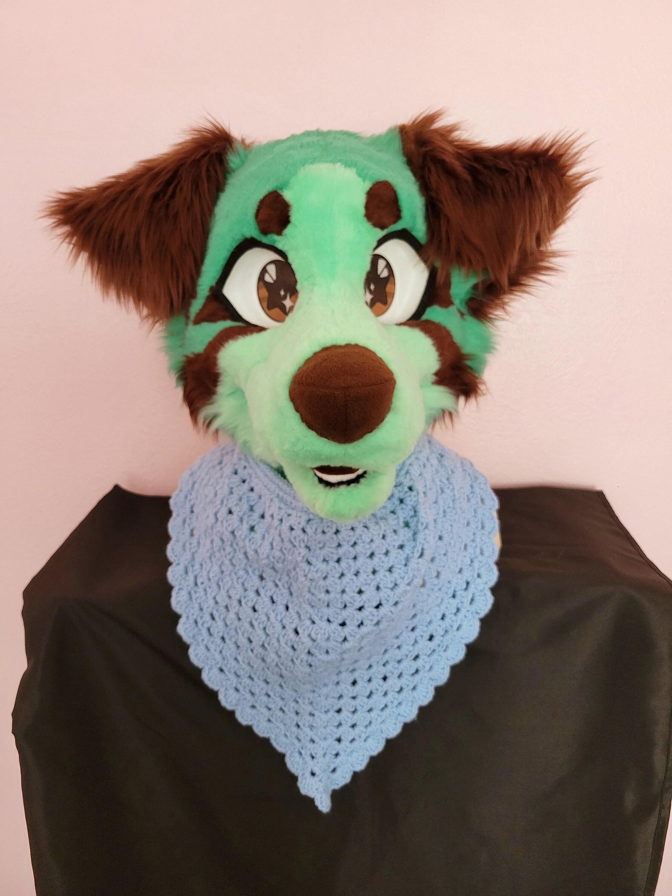 Custom Crochet Fursuit Bandana - Etsy