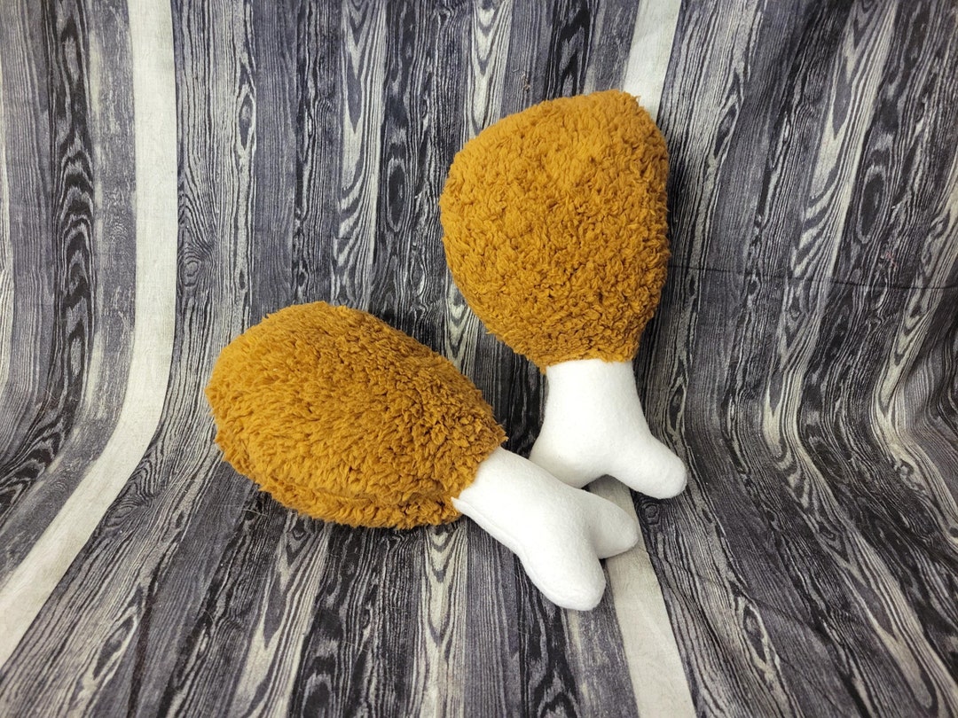 Chicken Leg Plushie Prop - Etsy