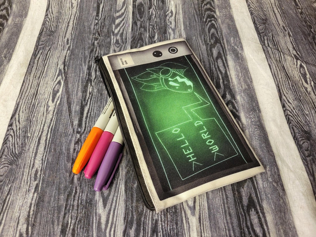 Protogen "hello World" Pencil Bag - Etsy