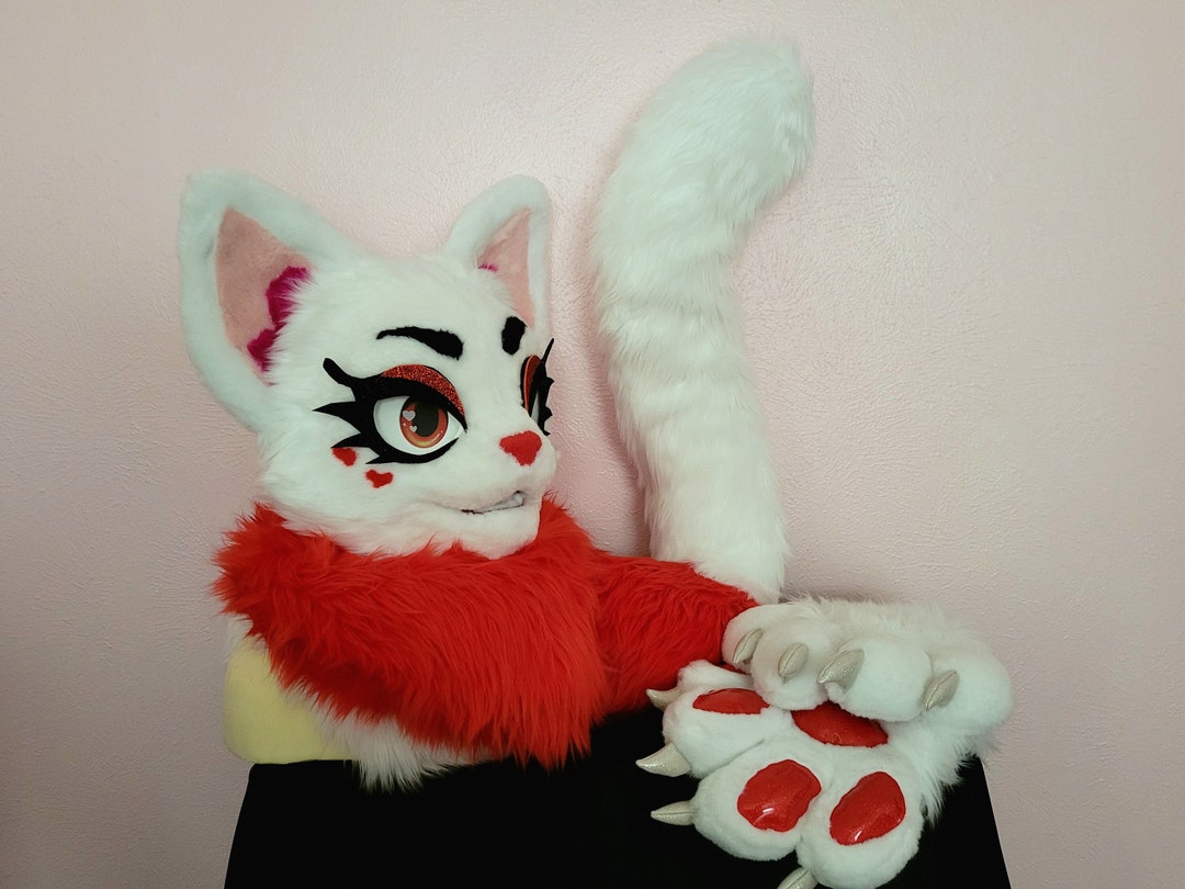 Valentine's Kitty Fursuit Costume Partial - Etsy