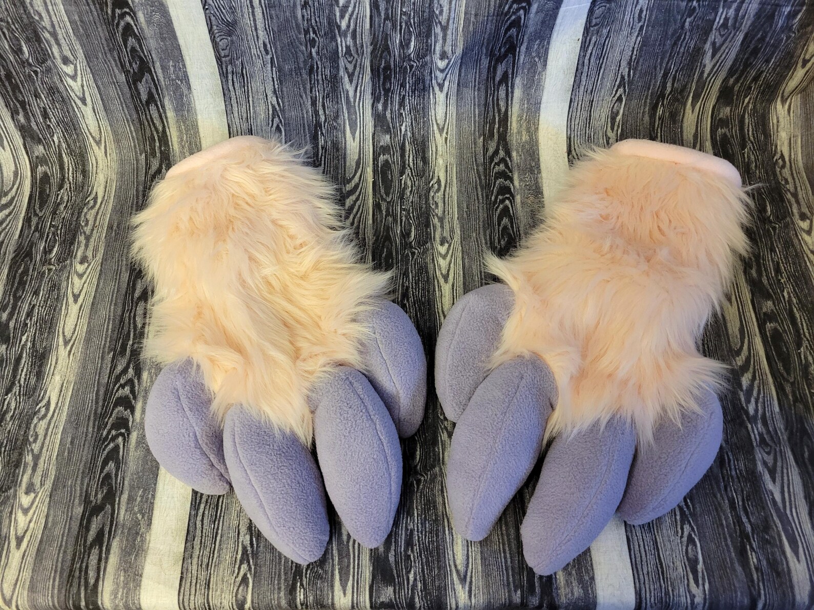 Fursuit Handpaws - Pink and Purple, Wickerbeast/dragon/dino Claws - Etsy