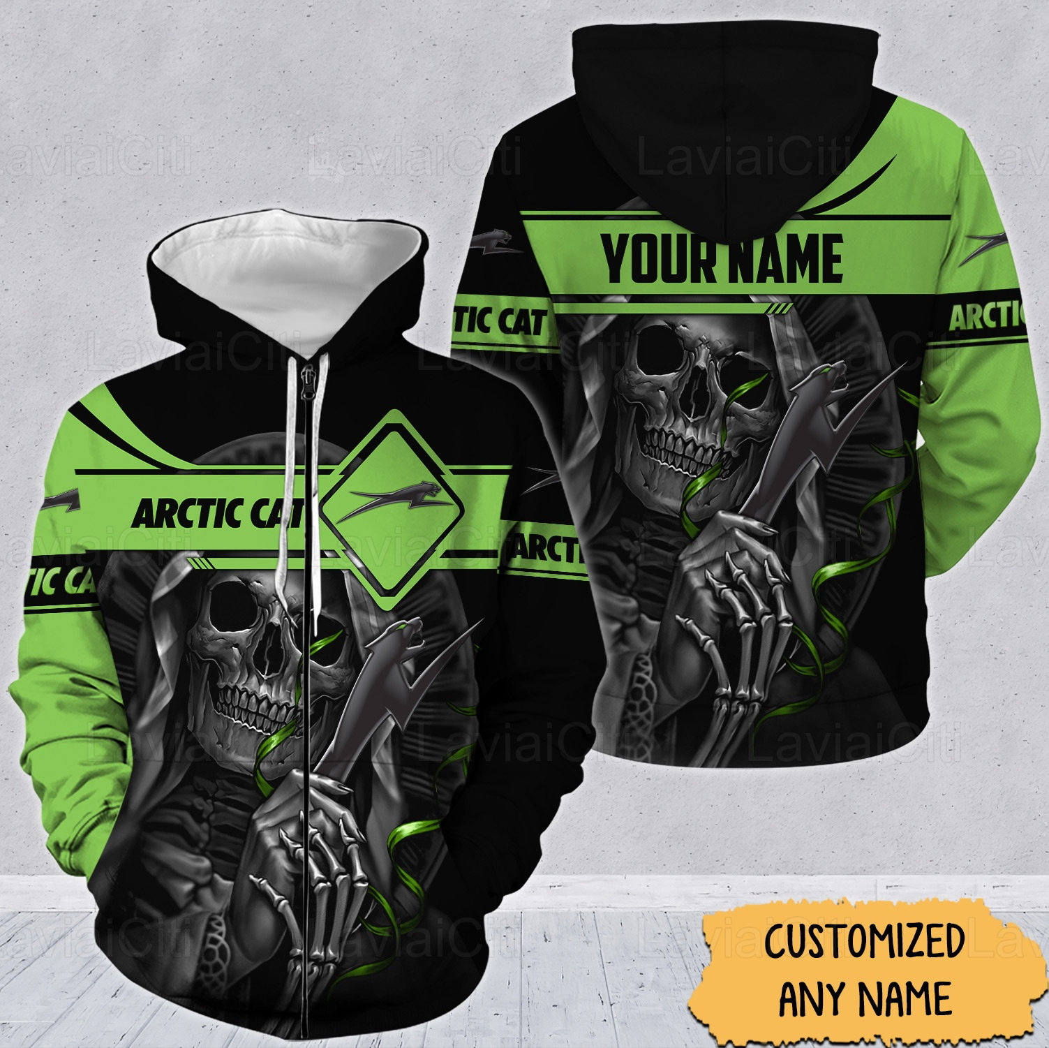 Arctic Cat Skull Logo