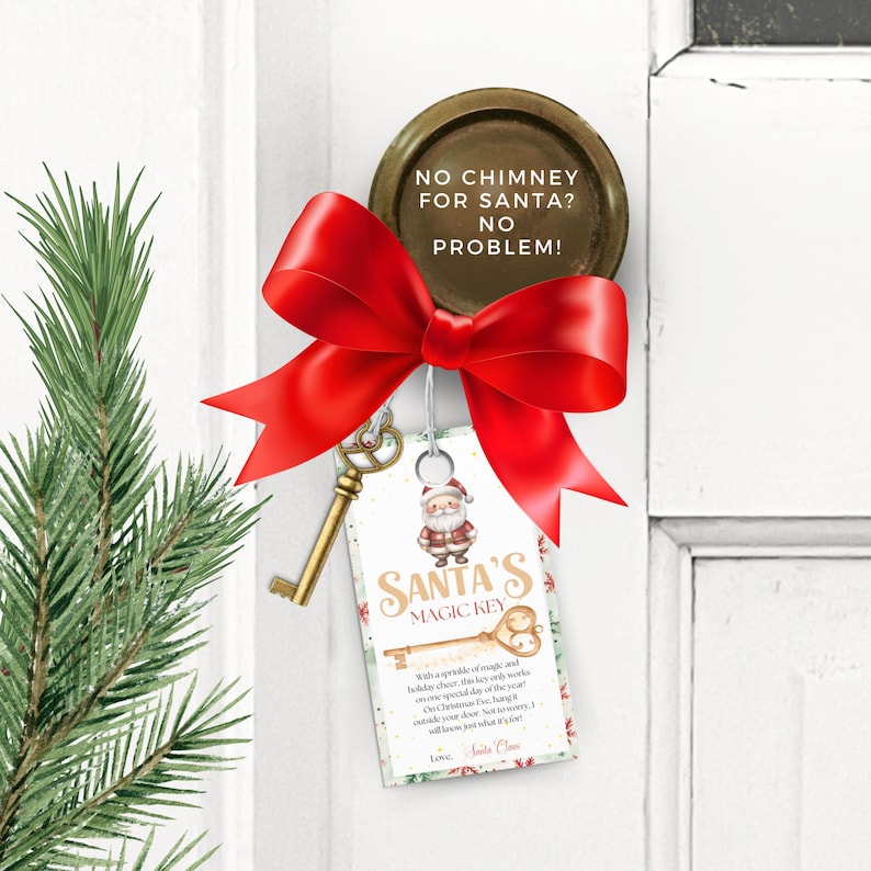 Santa Wishlist Letter Bundle, Nice List, Letter From Santa, Editable ...
