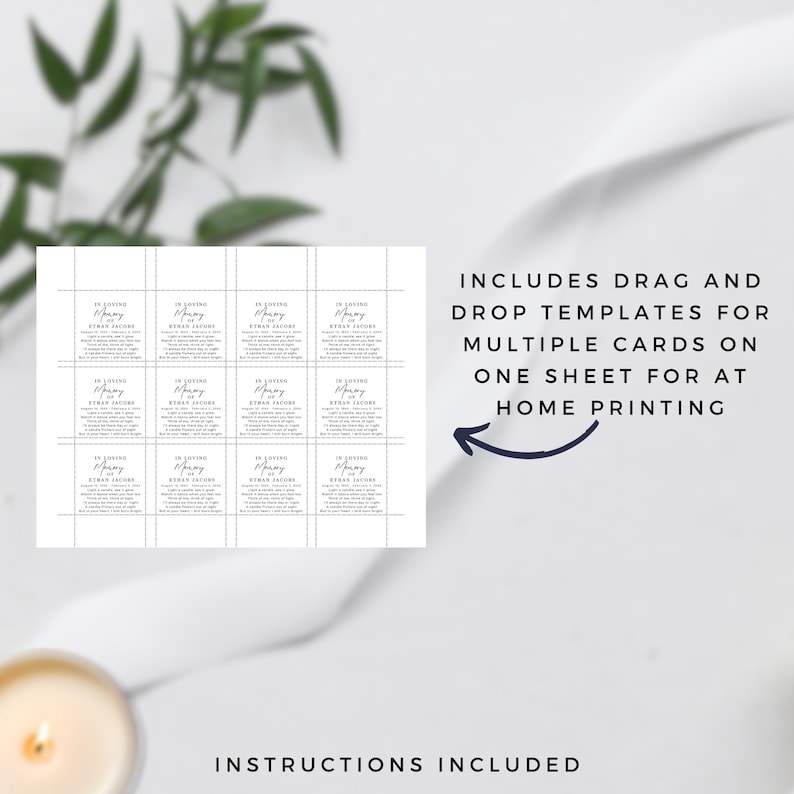 This Candle Burns,funeral Candle Tag,memorial Candle Tag,funeral Favor ...