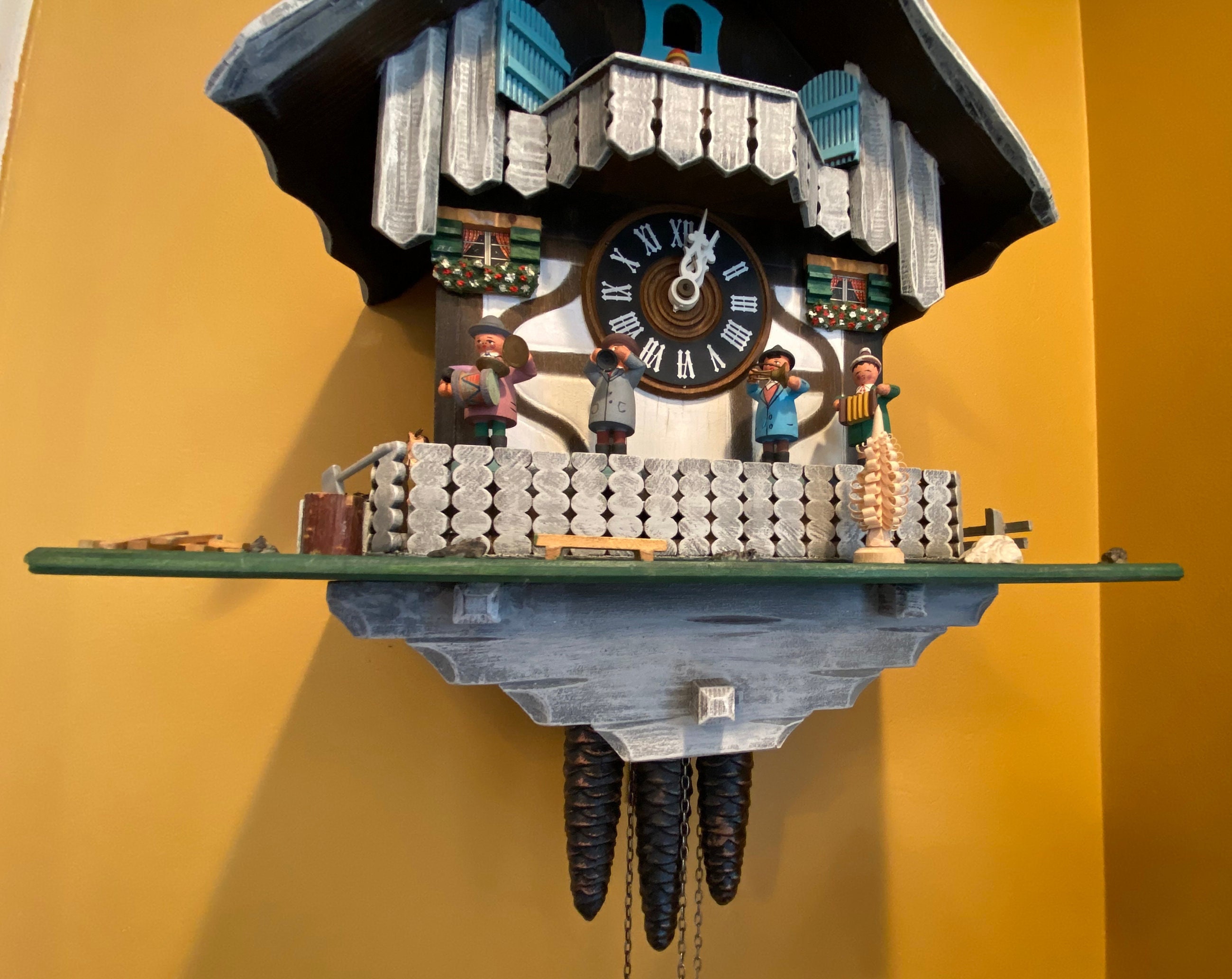 Working Lötscher Vintage Cuckoo Clock - Etsy