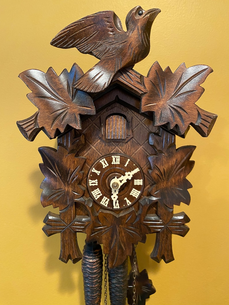 Working Petite 1 Day Cuckoo Clock Vintage - Etsy