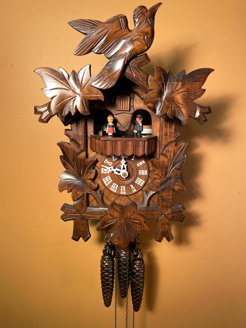 Working ~ 1-day Musical Cuckoo Clock - Etsy