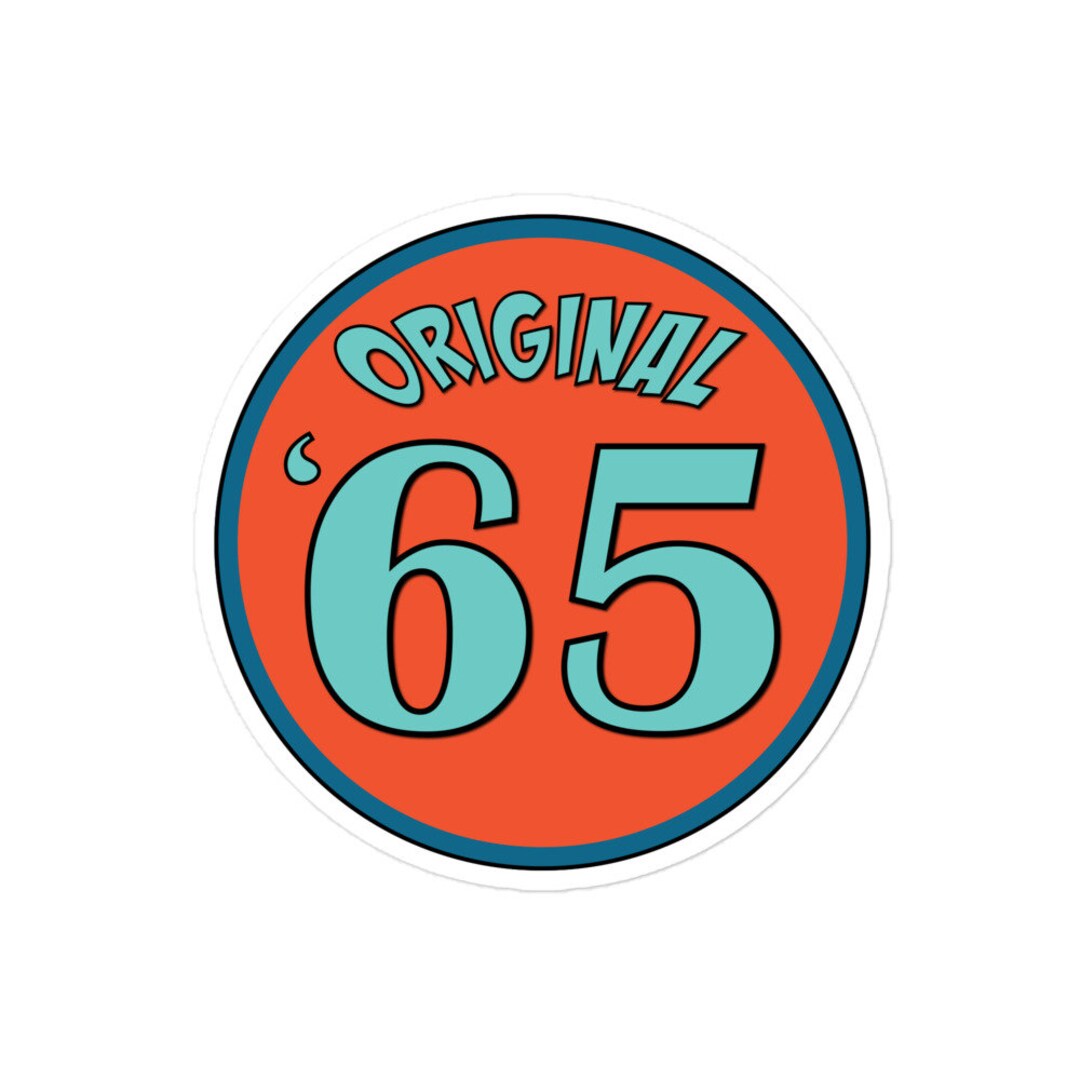 Original '65 - Gen X Sticker - Etsy