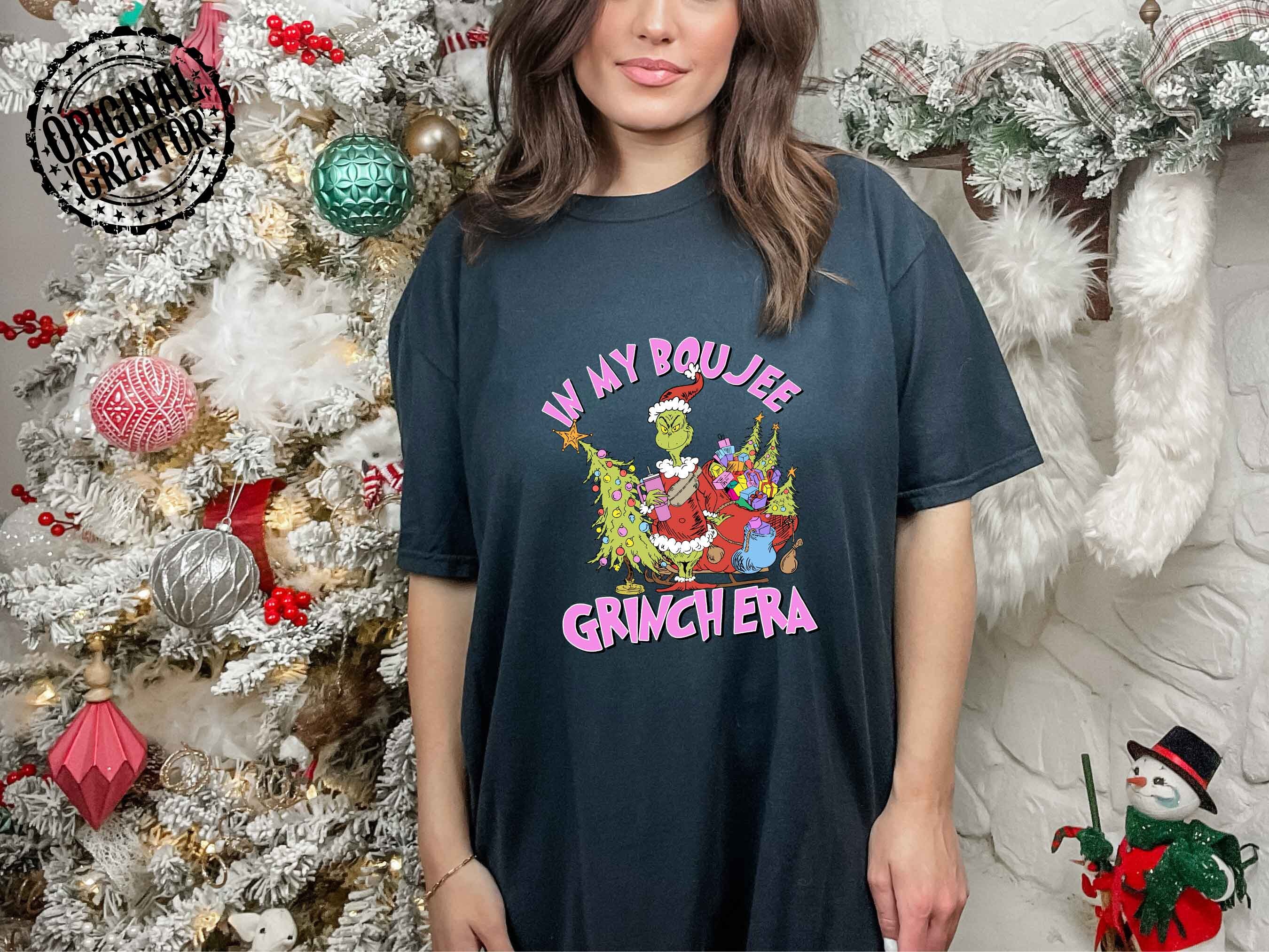 In My Boujee Grinch Era Png Grinch Png Boojee Grinch Png - Etsy