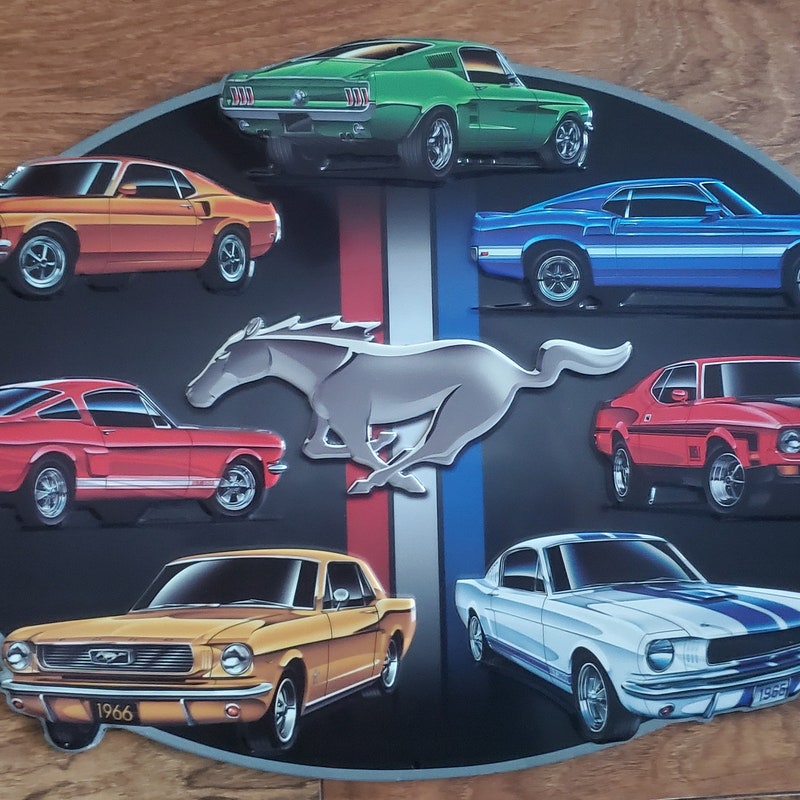 Mustang Garage Sign - Etsy