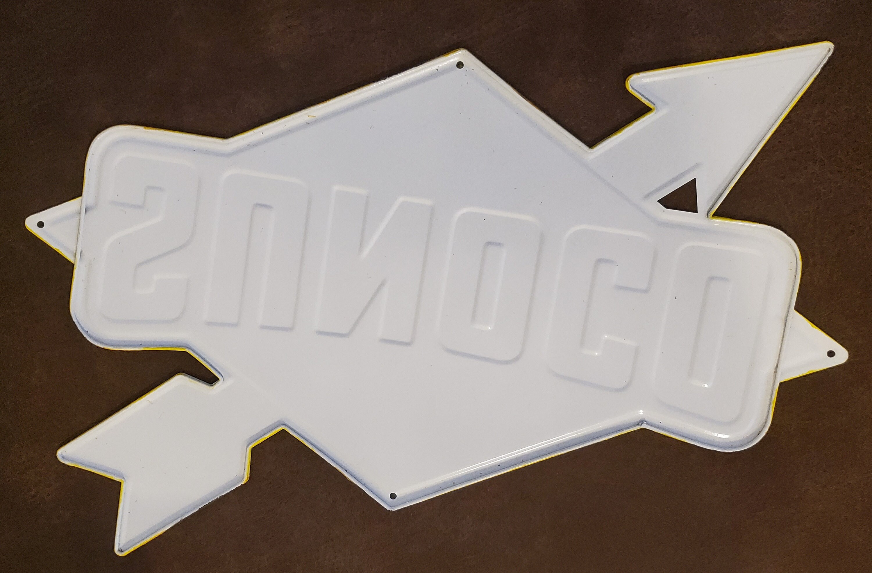 Sunoco Gasoline Metal Sign Motor Oil Gas Station Mancave Decor Tin Sign ...