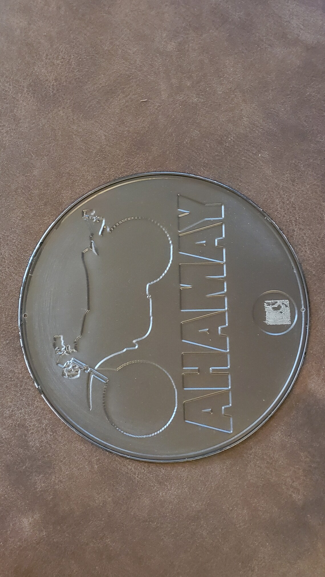 Yellow & White Yamaha Circle Metal Sign Mancave Embossed 12 Motorcycle ...