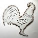 12 Metal Rooster Sign Art Chicken Art Rustic Chicken Metal Signs ...