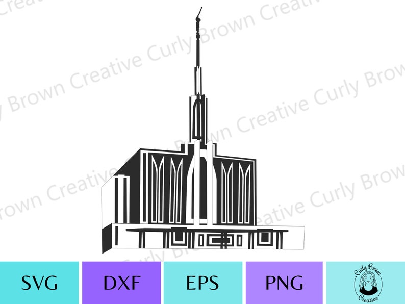 Seattle Temple SVG 3D Shadowbox Instant Download - Etsy
