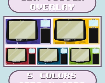 Gameboy Overlay - Etsy