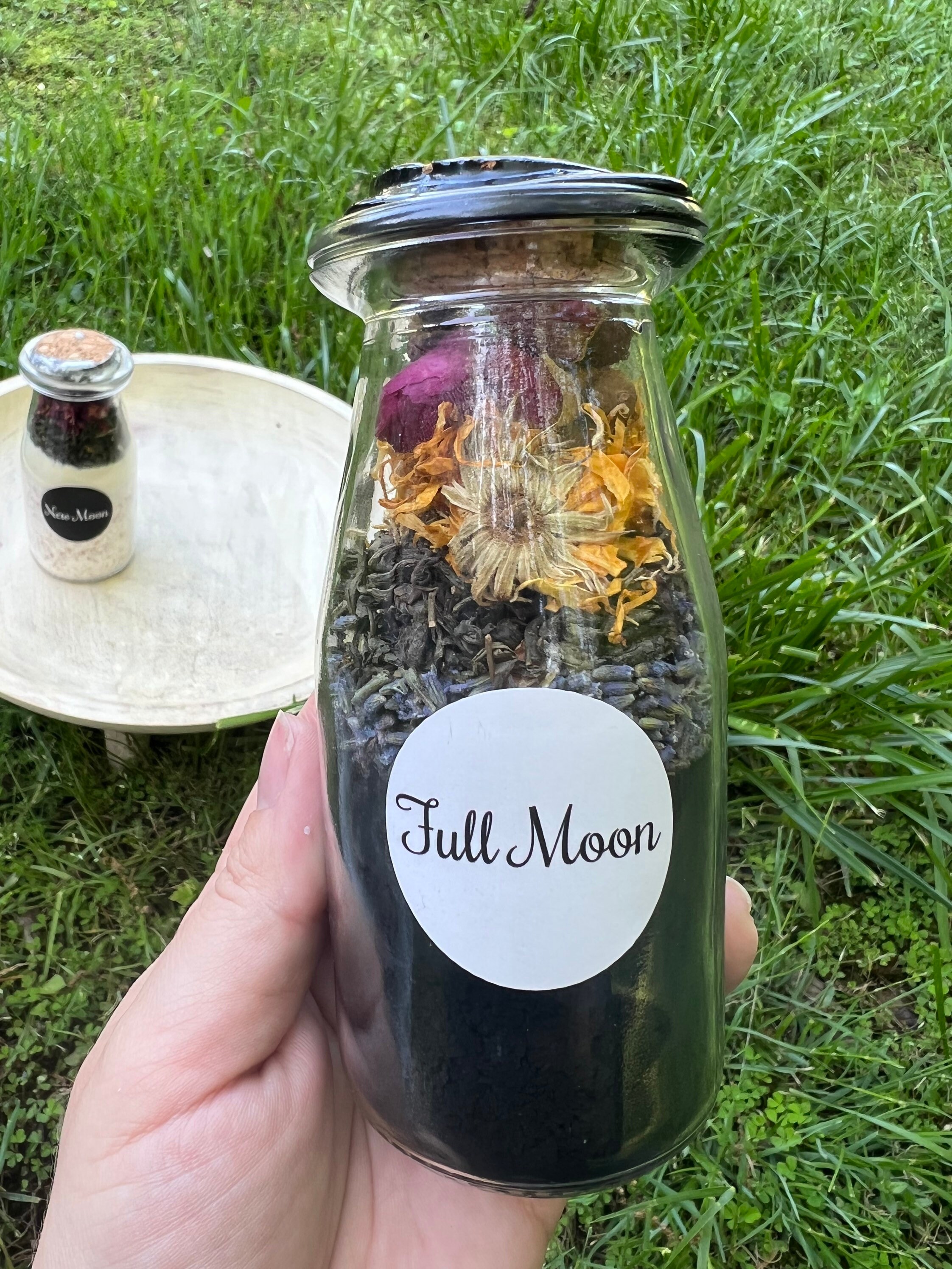 New Moon and Full Moon Bath Rituals - Etsy