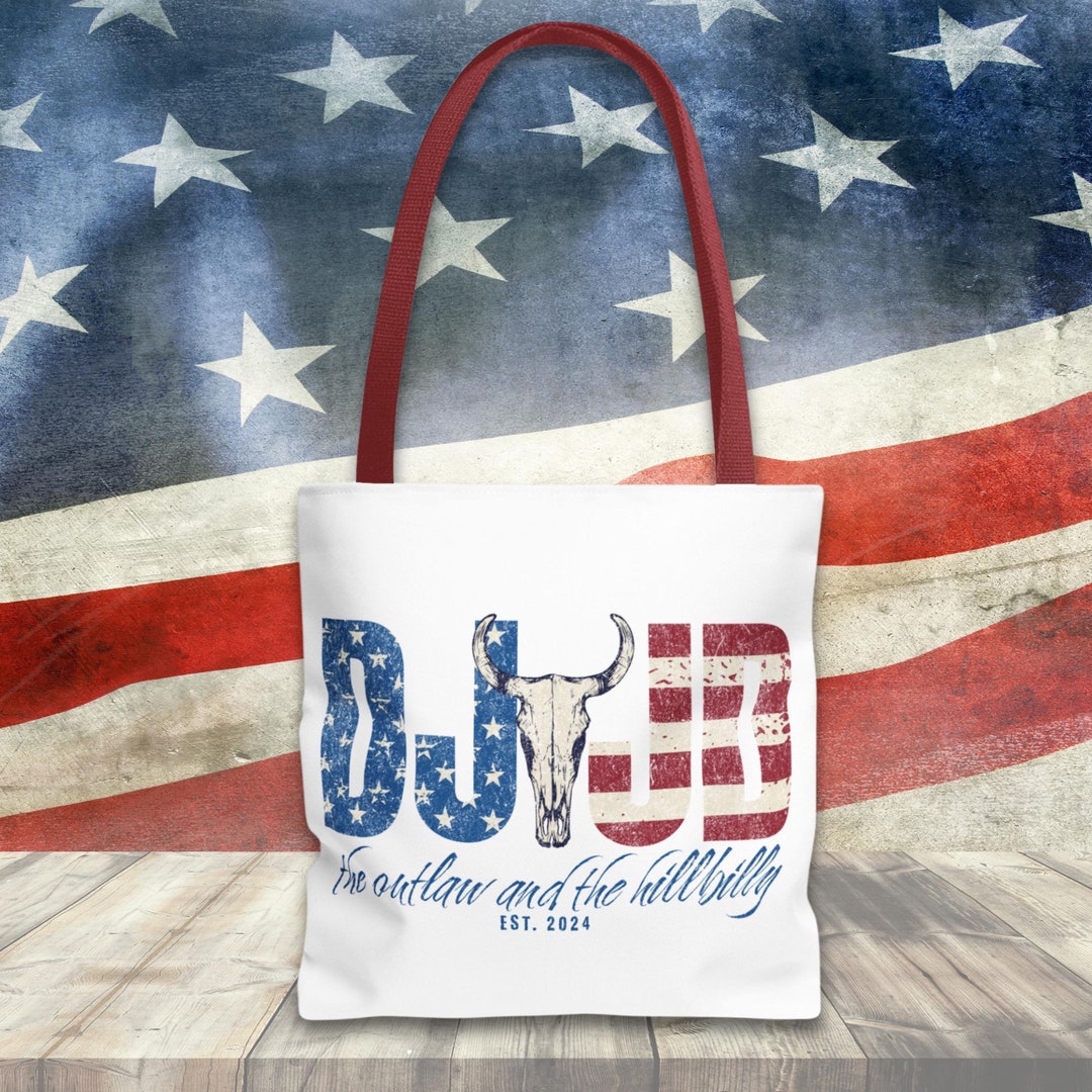 Outlaw and the Hillbilly Trump Tote Bag DJ JD 2024 Election ...