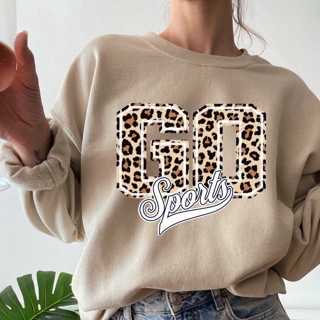 Go Sports Crewneck Funny Sport Sweatshirt Go Sports Lover Gift Game Day ...
