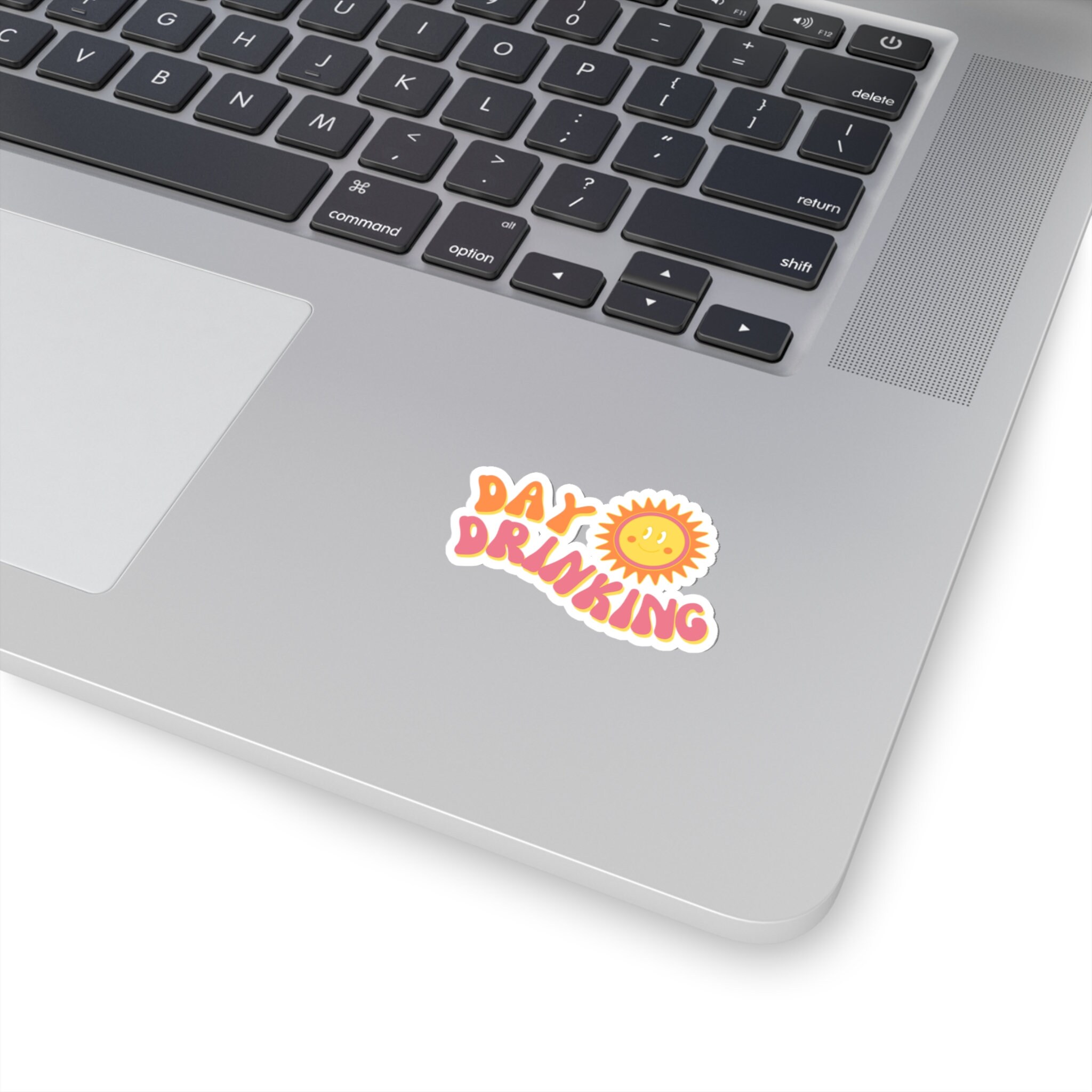 Day Drinking Sticker Summer Decal Alcohol Sticker Retro - Etsy