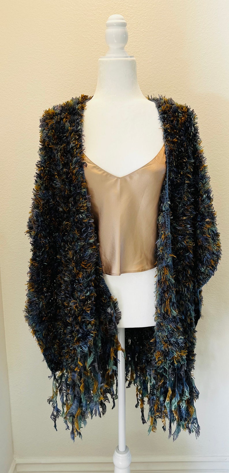 Vintage 1990 NEVER WORN Sideffects of California Fluffy Multi Color ...