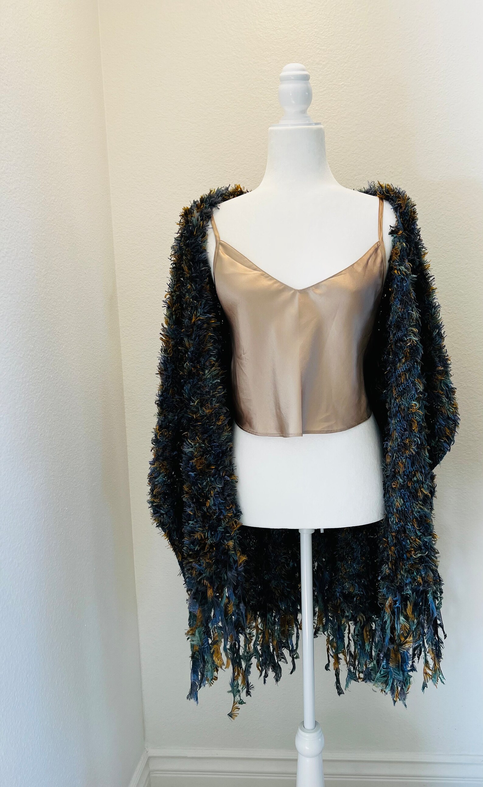 Vintage 1990 NEVER WORN Sideffects of California Fluffy Multi Color ...