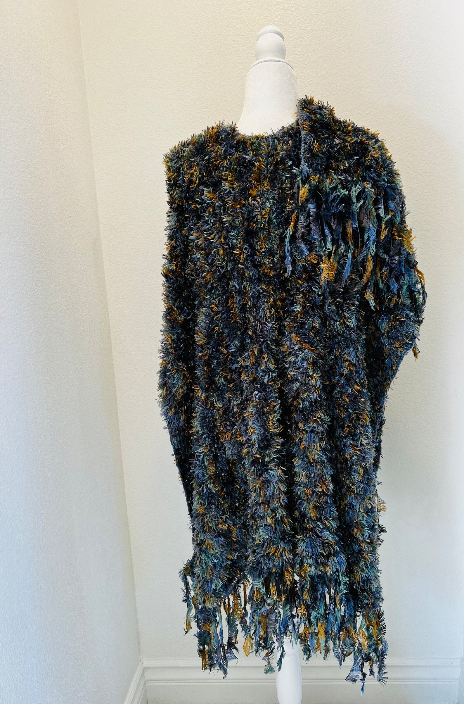 Vintage 1990 NEVER WORN Sideffects of California Fluffy Multi Color ...