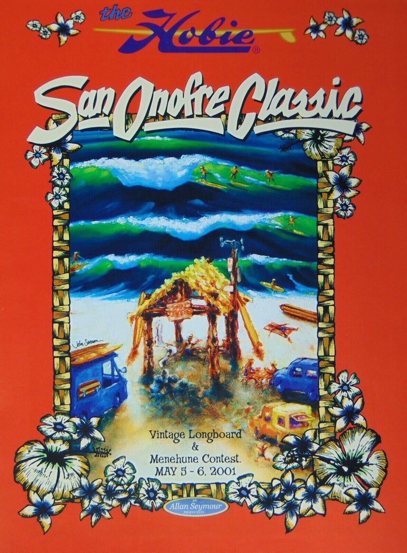 Amazing Surfing Poster - A2 420mm X 590mm. 240gsm Satin Paper. San ...