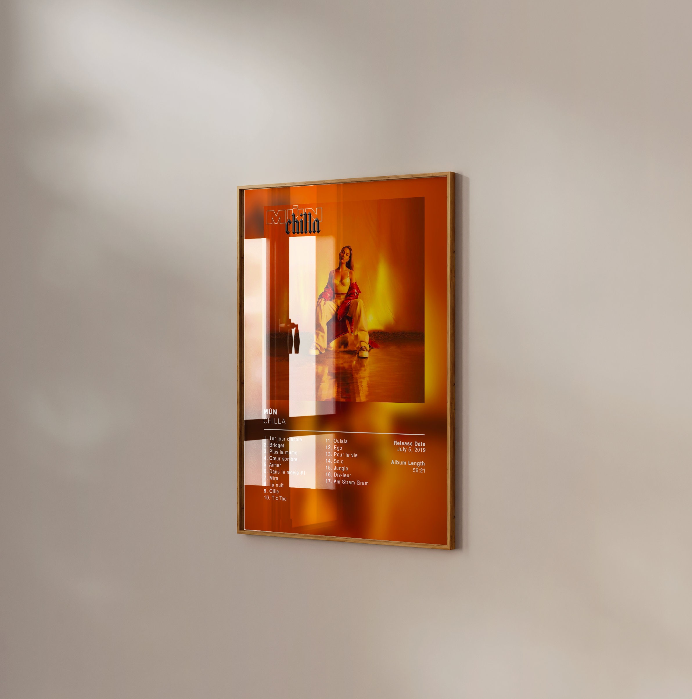 Album Poster Mun De Chilla Rap Posters Album Cover Album - Etsy