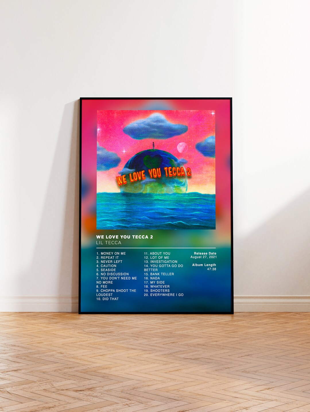 Album Poster We Love You Tecca 2 by Lil Tecca Rap Posters - Etsy