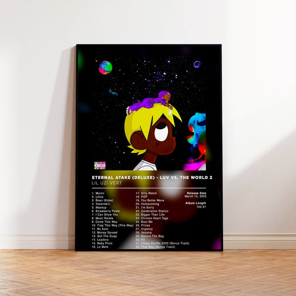 Custom Lil Uzi Album Cover - Etsy