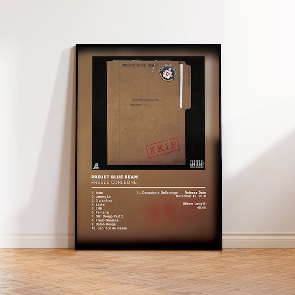 Freeze Corleone Album Poster - Etsy
