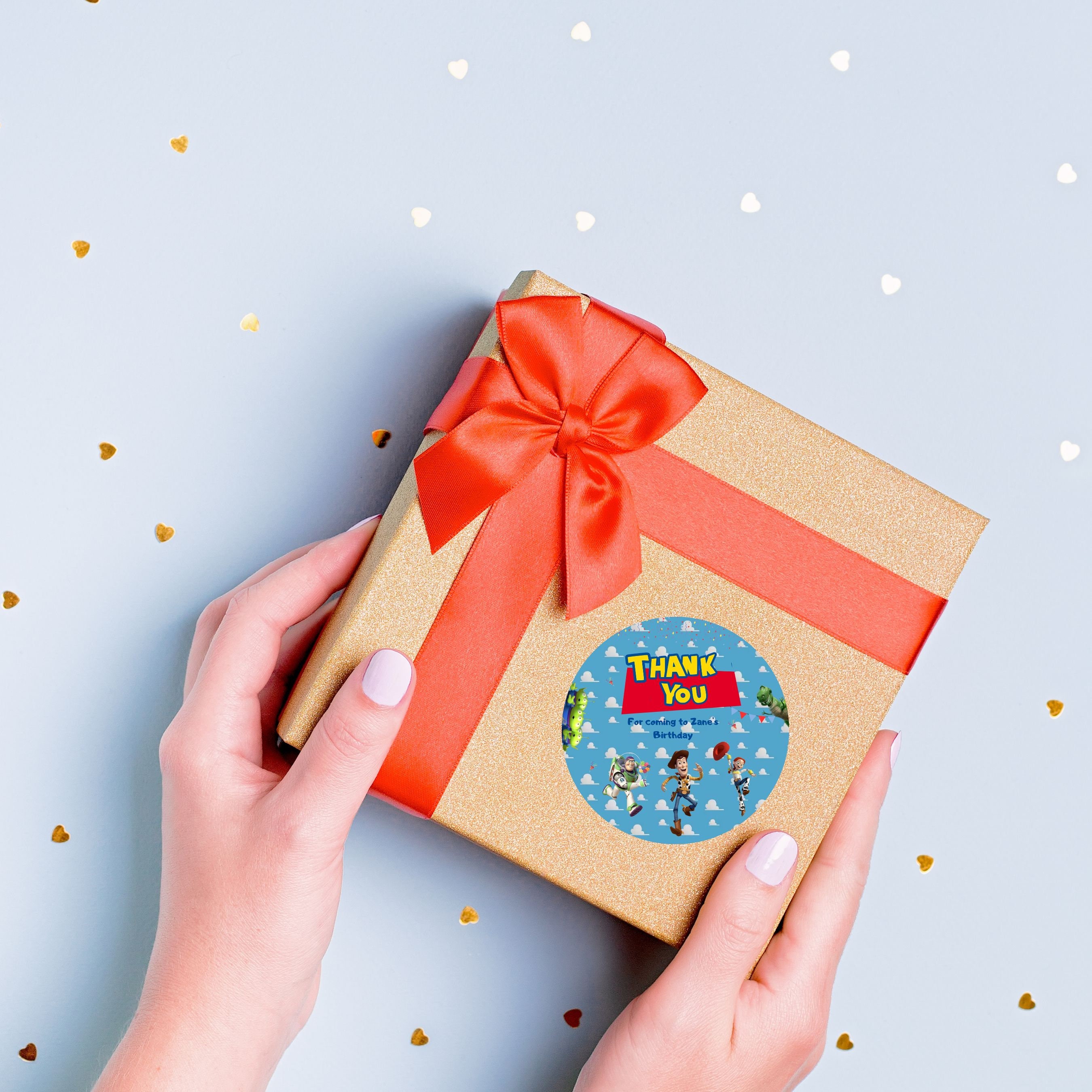 Toy Story Sticker Editable Template Party Favours Boy Birthday Labels ...