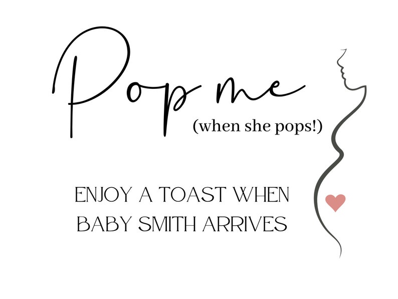 Baby Shower Editable Champagne Label DIY Wine Baby Shower Editable ...