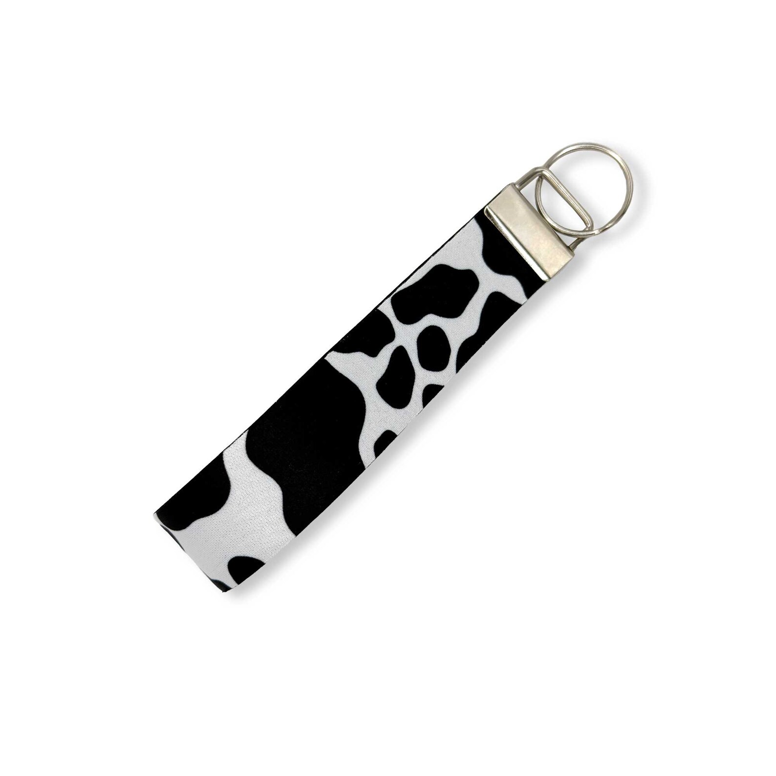 Cow Print Zipper Pouch With Daisy Charm, Designer Coin Pouch, Medical ...