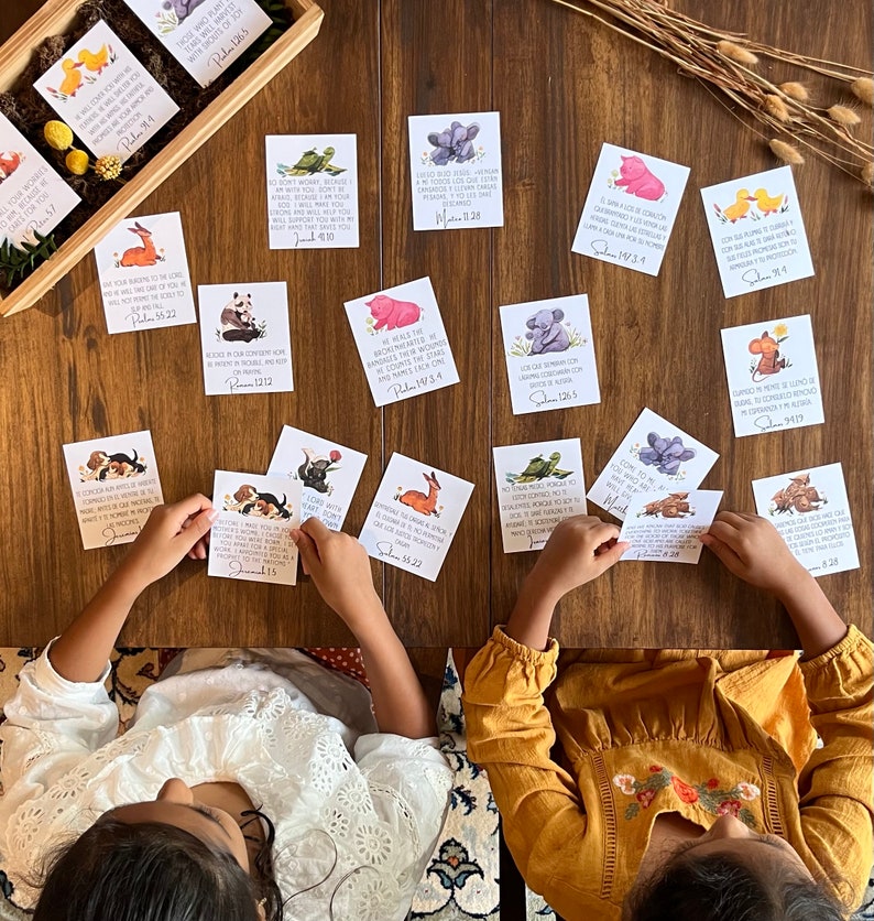 Bilingual Biblical Affirmation Cards Tarjetas Biblicas De Afirmaciones ...