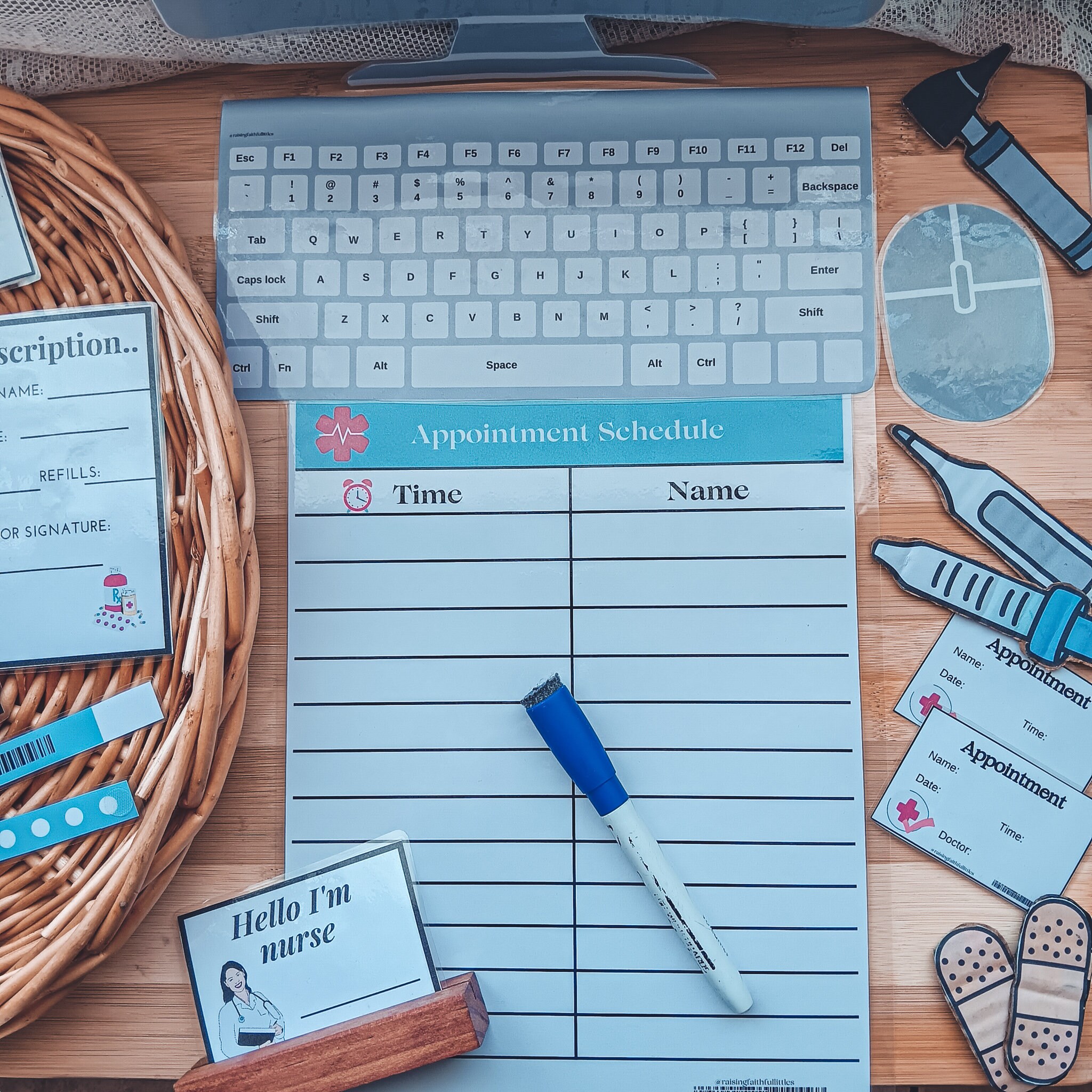 Hospital Dramatic Play | Hospital Pretend Play - Etsy