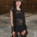 Leather Vest Burning Man Steampunk Rave Outfit Futuristic Outfit ...