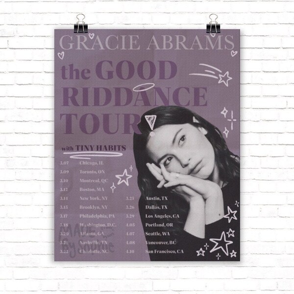 Good Riddance Poster - Etsy