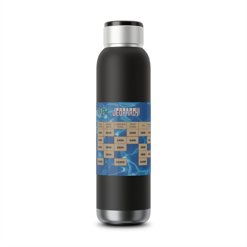 Soundwave Copper Vacuum Audio Bottle 22oz With Jeopardy Final Question ...