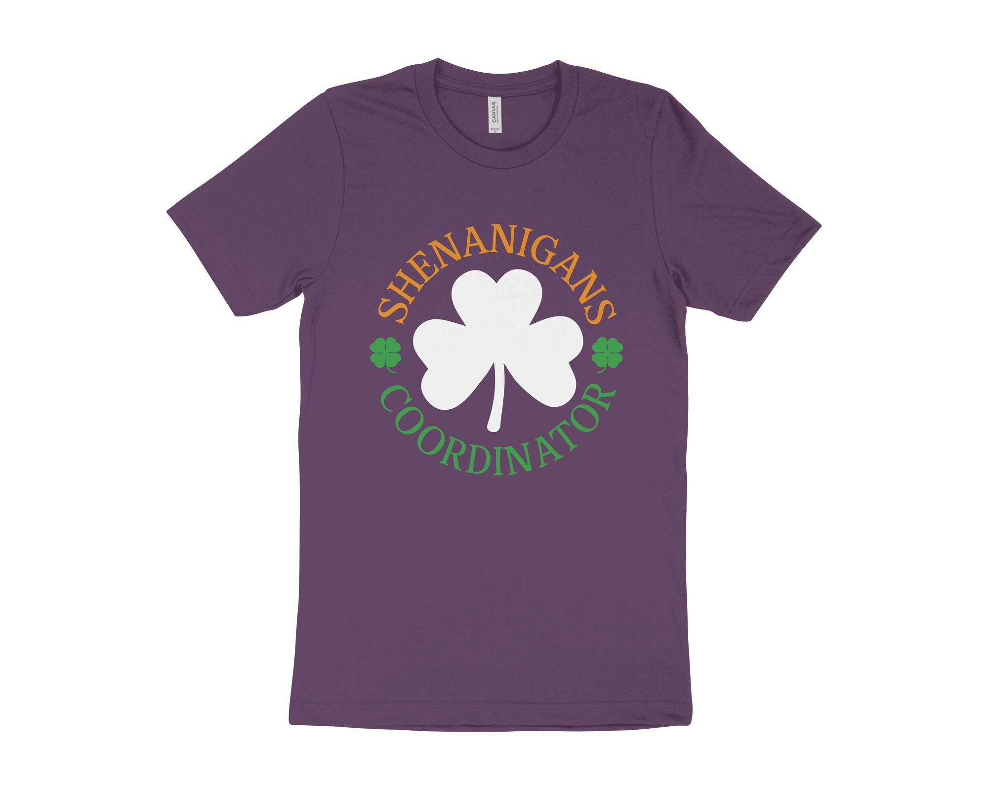Shenanigans Coordinator Irish Flag T-shirt, St. Patrick's Day Shirt ...