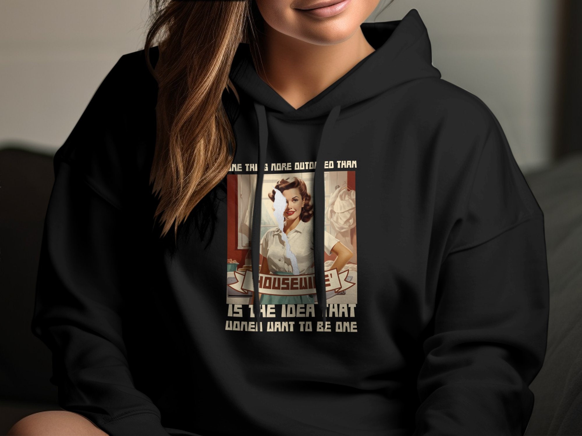 Feminist 1950s Homemaker Shirt, Funny Housewife T-shirt Retro Humor ...