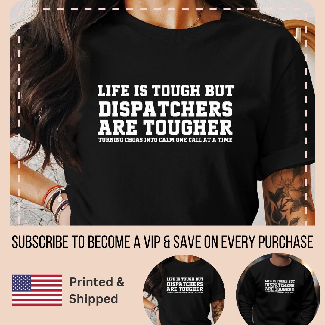 Dispatchers T-shirt, 911 Operator T-shirt, Dispatcher Gifts, Police ...